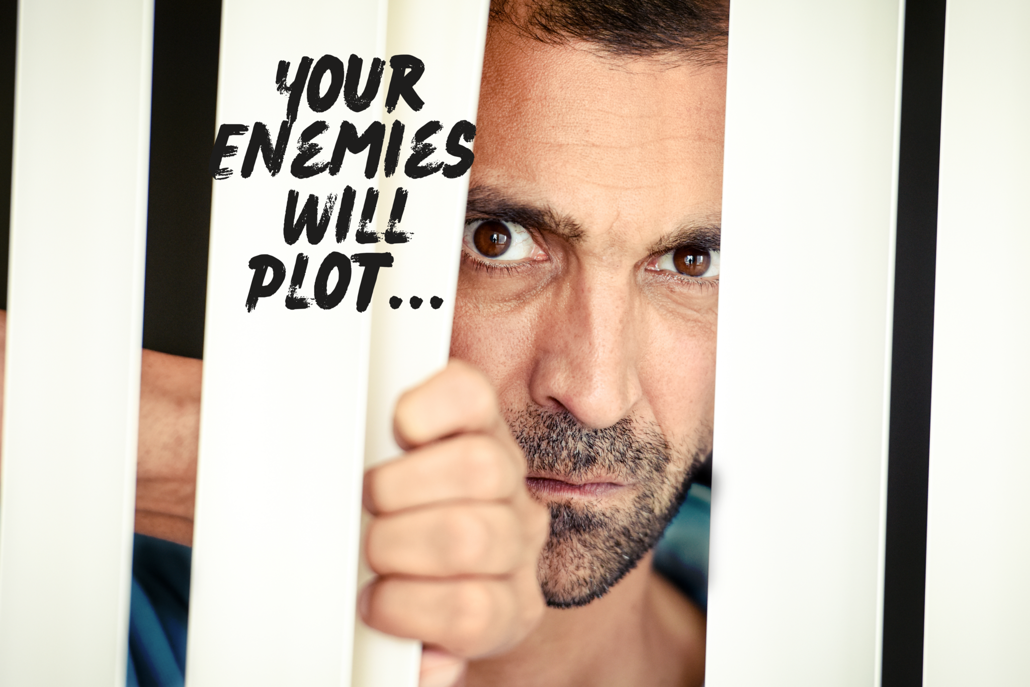 Your Enemies Will Plot... - Journal Thy Journey fear, enemies